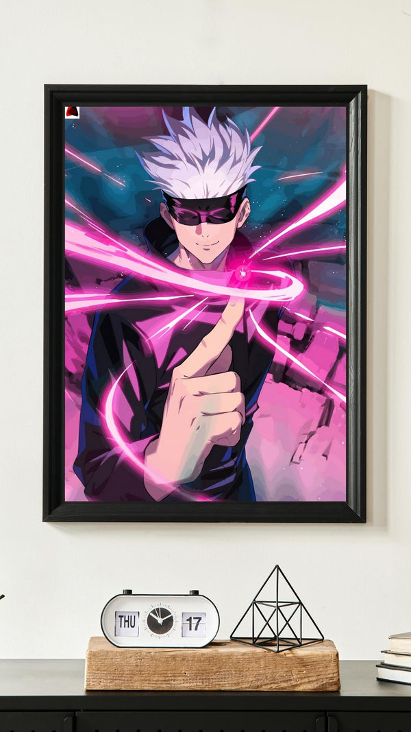 SATORU GOJO- POSTER – ANIME ADDA